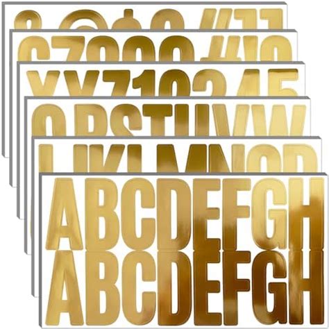 Amazon Panelee 140 Pieces 20 Sheets Large Letter Stickers 4 Inch