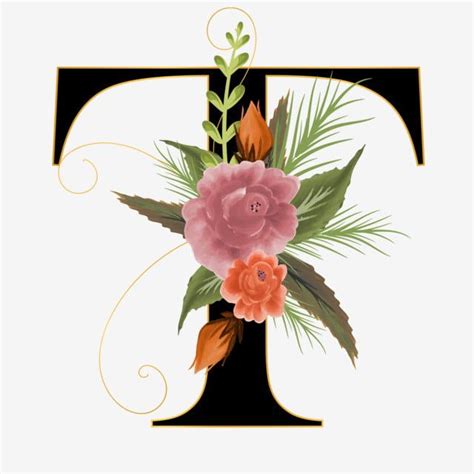 Pintura Floral Arte Floral Floral Art Floral Design Typography