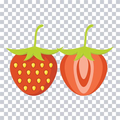 Strawberry Fruit Clip Art 23425729 Vector Art At Vecteezy