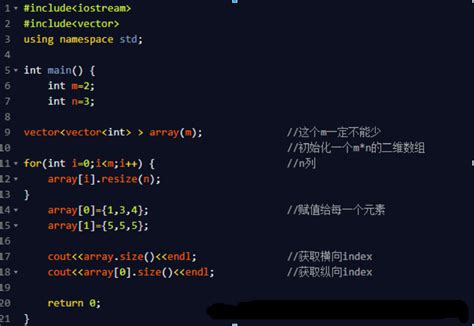 c vector vector二维数组的初始化 c 用二维数组初始化二维vector csdn博客