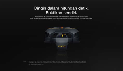 IQOO Cooling Back Clip Pro IQOO Indonesia
