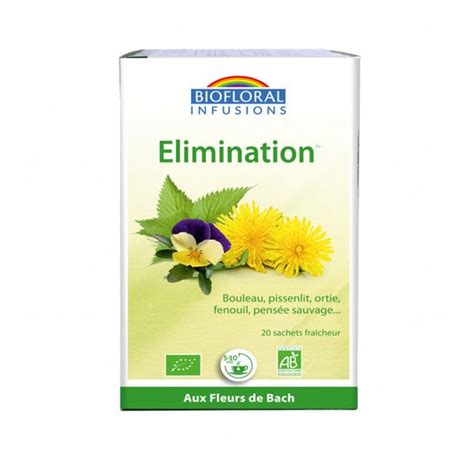 Biofloral Infusion Elimination 20 Sachets DocMorris France