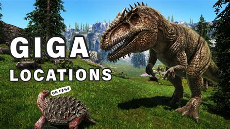 Where To Find Giga Spawn Locations On Fjordur Ark Fjordur Youtube
