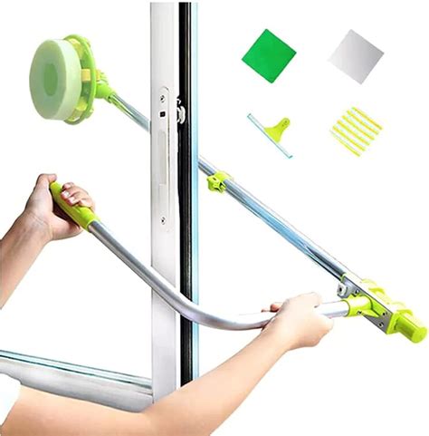 Sudatek Outil de nettoyage pour fenêtre en forme de U pour nettoyer les