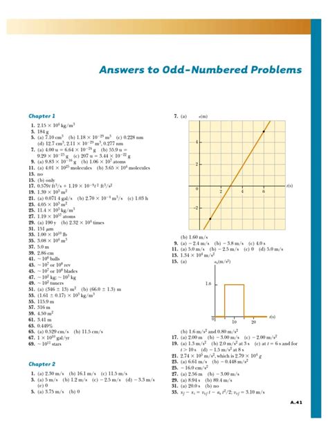 answers to odd numbered problems pdf pdf physics physical quantities
