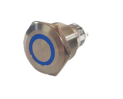 PRZYCISK WANDALOODPORNY BLUE 22mm MONOSTABILNY Sklep Opinie Cena W