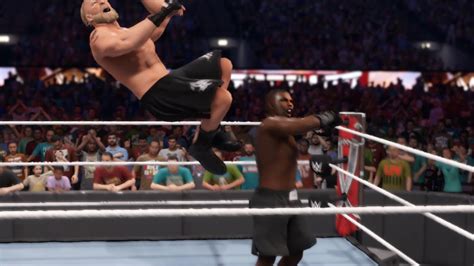 MIKE TYSON VS BROCK LESNAR WWE SUMMERSLAM WWE 2K22 YouTube
