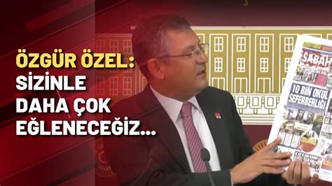 Özgür Özel den yandaş basına Size daha çok manşet değiştirteceğiz