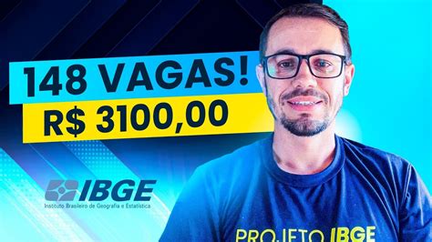 PSS CONCURSO IBGE SAIU O EDITAL Agente Censitário de Pesquisas e