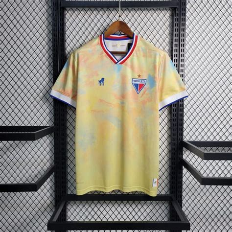 Fortaleza Yellow Special Edition Men Soccer Jersey Zorrojersey