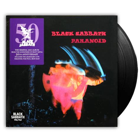 VINILO BLACK SABBATH PARANOID 50th Anniversary PLAZA MUSICA