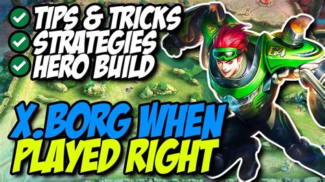 X BORG HERO BUILD 2022 MOBILE LEGENDS GAME GUIDE YouTube