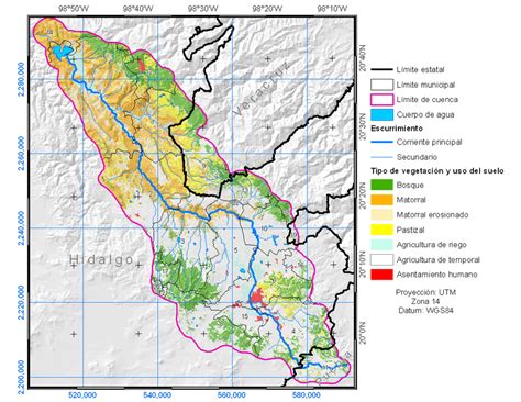 Mapa de vegetación y uso del suelo 2007 FIGURE 3 Vegetation map and