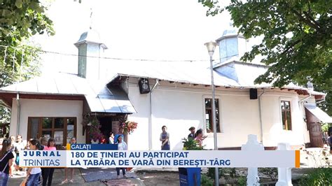 180 de tineri au participat la tabăra de vară din Bereşti Târg YouTube