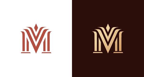 Elegante Elegante Logotipo De La Letra M 2172870 Vector En Vecteezy