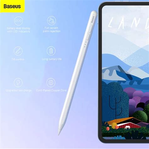 Baseus Caneta Stylus Para IPad Air 3 4 5 6 IPad 6 7 8 9 10