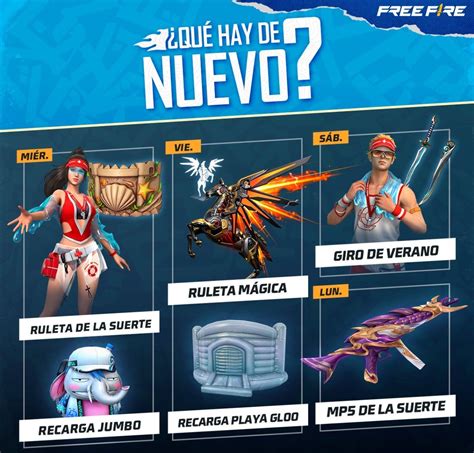 Agenda Semanal Free Fire Del 21 Al 26 De Junio 2023 Mediotiempo