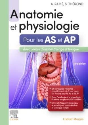 Anatomie et physiologie pour les AS AP Alain Ramé 2023 Elsevier Masson