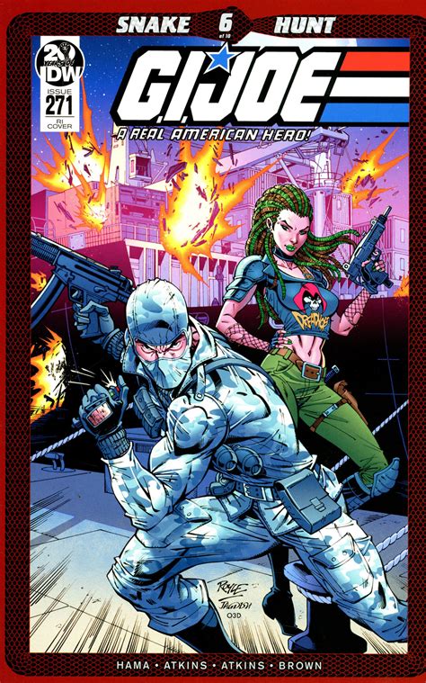 GI Joe A Real American Hero 271 Cover C Incentive John Royle Variant Cover