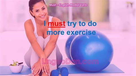 Must English Modal Verb Linguodan