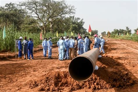 Dans le sud du Niger le plus grand oléoduc d Afrique prend corps
