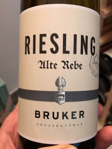 Bruker Alte Rebe Riesling Vivino Brasil