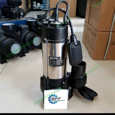 Jual Jual Pompa Celup Air Kotor 3inch 2HP 220V Otomatis MAXON WQD15 10
