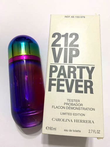 Perfume 212 Vip Party Fever Carolina Herrera 80ml Raro Frete grátis