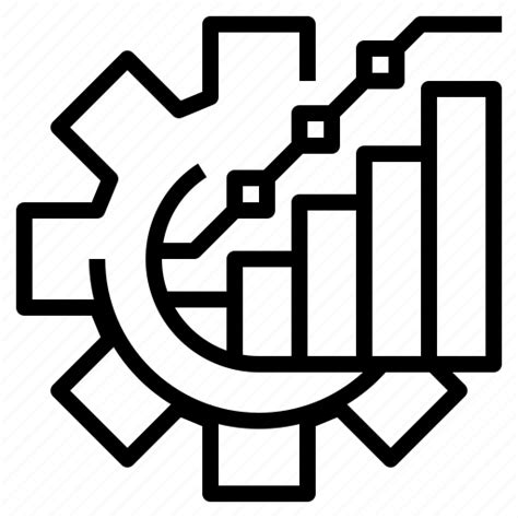Chart Development Optimization Stock Icon