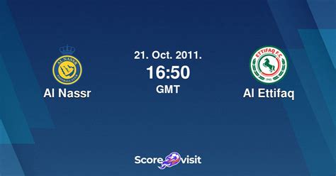 Al Nassr Vs Al Ettifaq Live Stream And Lineups Scorevisit