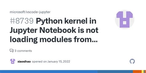 python kernel in jupyter notebook is not loading modules from python path · issue 8739
