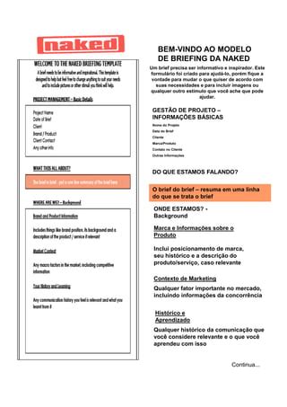 Modelos De Briefs Criativos PDF