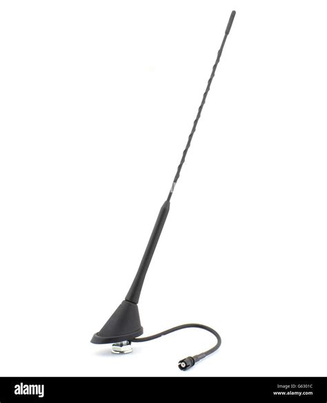 Car Radio FM Antenna Stock Photo Alamy