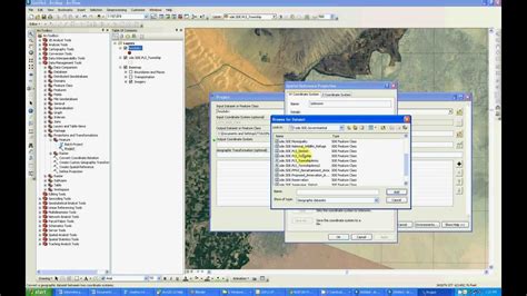 ArcMap ArcView 10 0 Tutorial Determine The Projection Of An Unknown