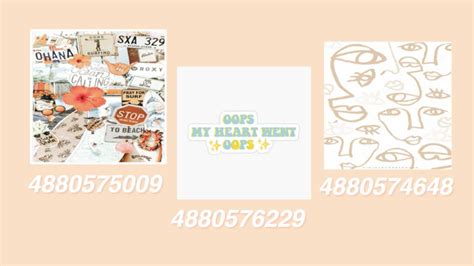 Aesthetic Picture Codes For Bloxburg Iwannafile
