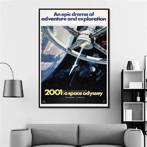 Original Um Espa O Odyssey Vintage Cl Ssico Filme Cartaz