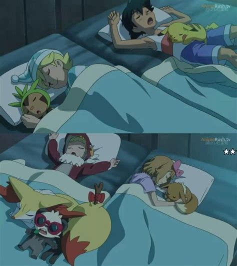 Ash Ketchum And Pikachu With Their Kalos Friends I Give Good