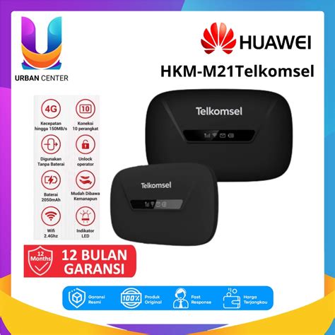 Jual Huawei Mifi Modem Wifi Portabel Portable 4G LTE HKM M21 Telkomsel