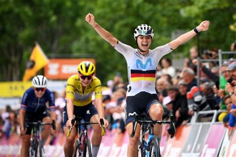 Tour de France féminin Liane Lippert remporte l étape 2 vallonnée
