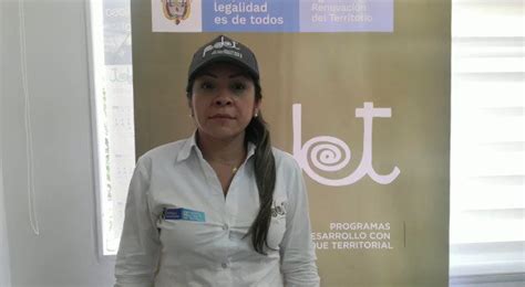 Agencia de Renovación del Territorio on Twitter Yamile Rojas