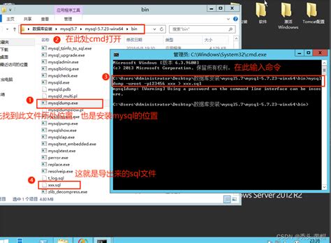 mysql之导入导出远程备份