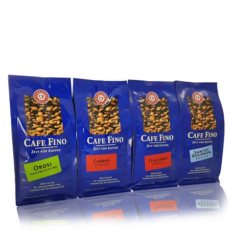 Bürokaffee Espresso Probierpaket Cafe Fino Kaffeerösterei