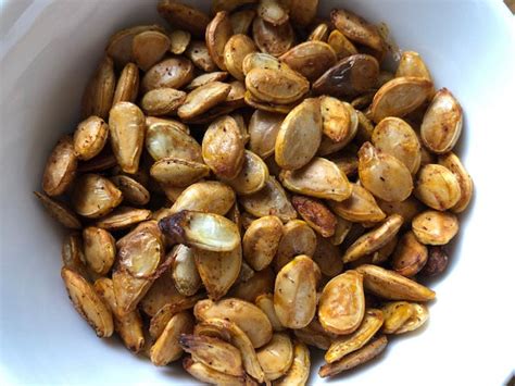 Mes graines de courge grillées et autres graines grillées