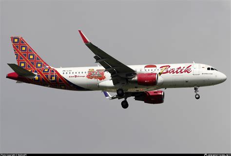 PK LUU Batik Air Airbus A320 214 WL Photo By WalAndPl ID 1600066