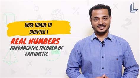 cbse class 10 mathematics chapter 1 real numbers fundamental theorem of arithmetic youtube