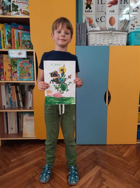Konkurs plastyczny Mój ulubiony święty Przedszkole Publiczne Nr 14 z