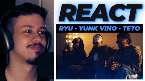 React Ryu The Runner Embalo Feat Yunk Vino Teto Youtube