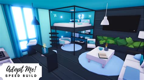 Teal Blue Butterfly Tiny Home Speed Build Roblox Adopt Me Youtube