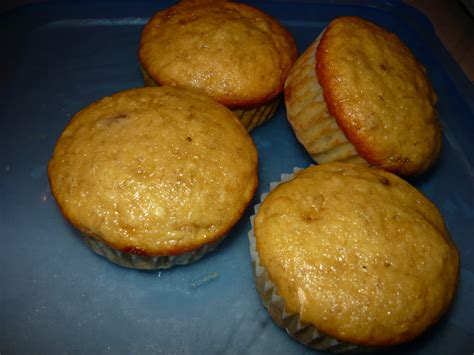 Au goût du jour Muffins aux bananes glaçage choco arachides