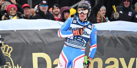 Ski le Français Nils Allègre remporte le super G de Garmisch sa